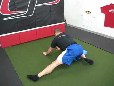 EricCressey.com: Split-Stance Kneeling Adductor Mobs.wmv - YouTube