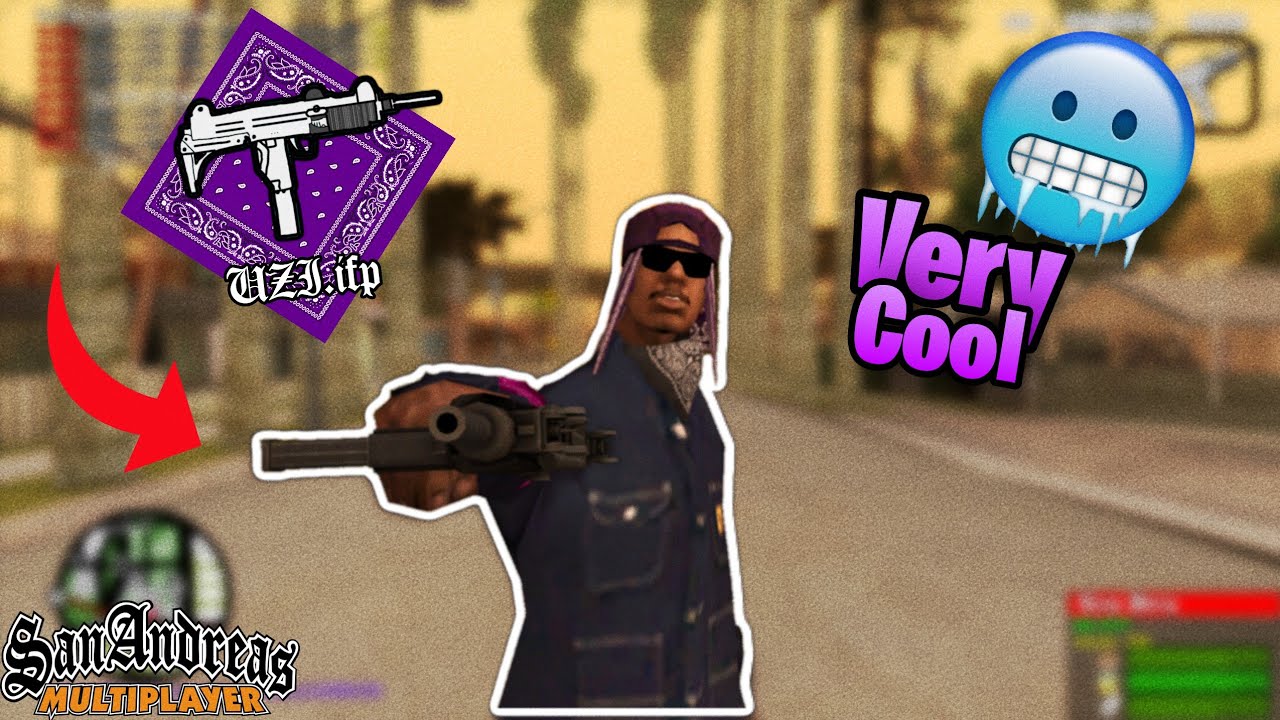 Anim ShootOut MP5 One Hand GTA San Andreas || UZI.ifp - YouTube