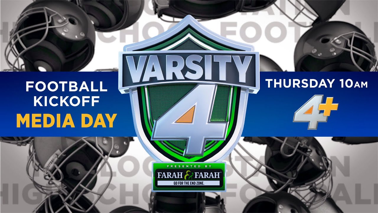 Varsity 4 Football Kick-Off Show live from High School Media Day - YouTube