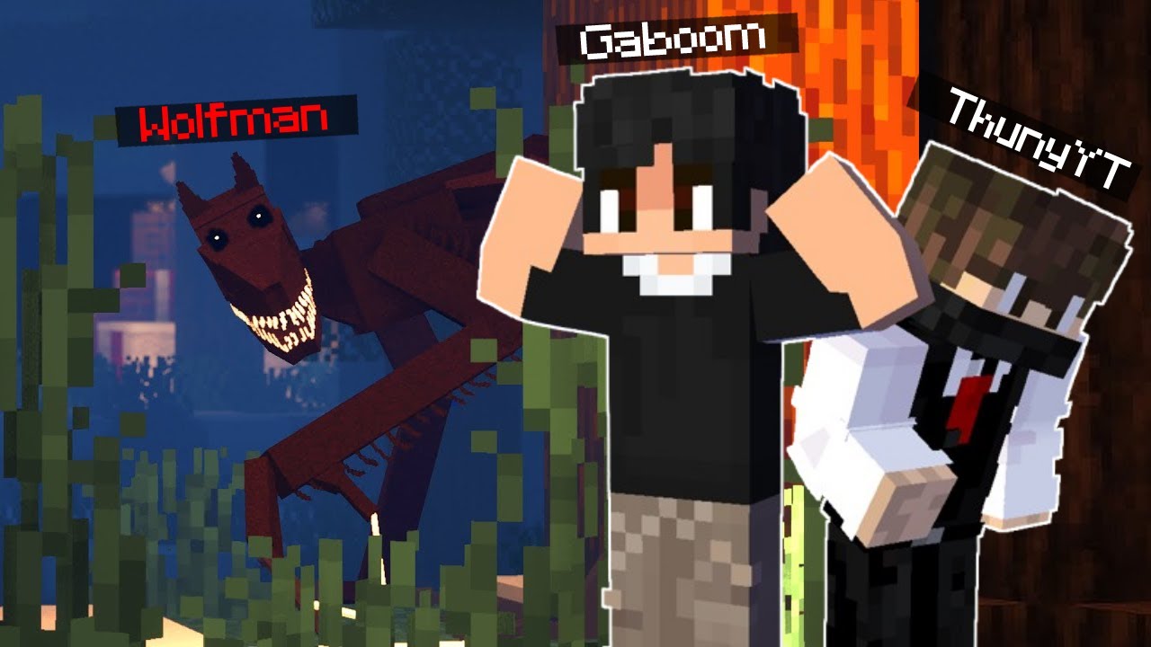 Ce Mod Minecraft est méga dérangeant ... The Wolfman (ft. @thuny ...