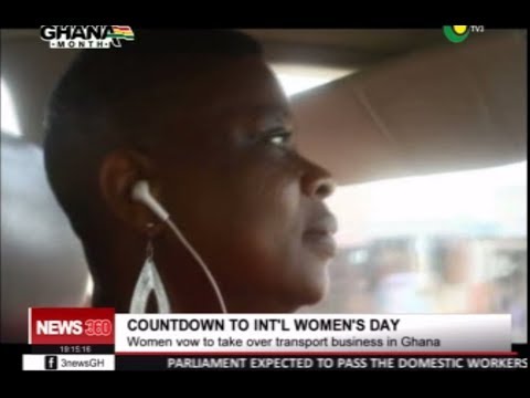 MEET ESENAM THE FEMALE TAXI DRIVER