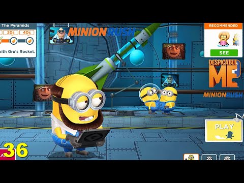 Despicable Me Minion Rush Grandpa Minion Minions PC Game Level 36 The ...