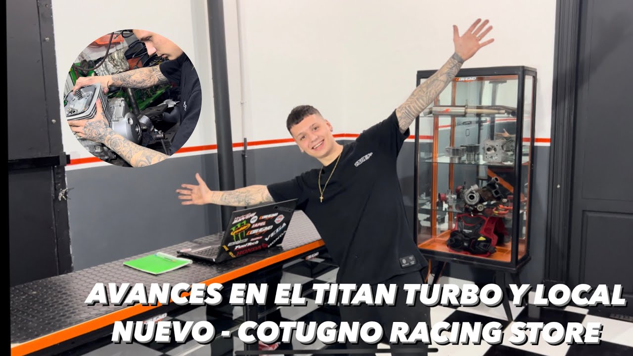AVANCES EN LA TITAN TURBO Y LOCAL NUEVO !! | Proyecto Titan Turbo # ...