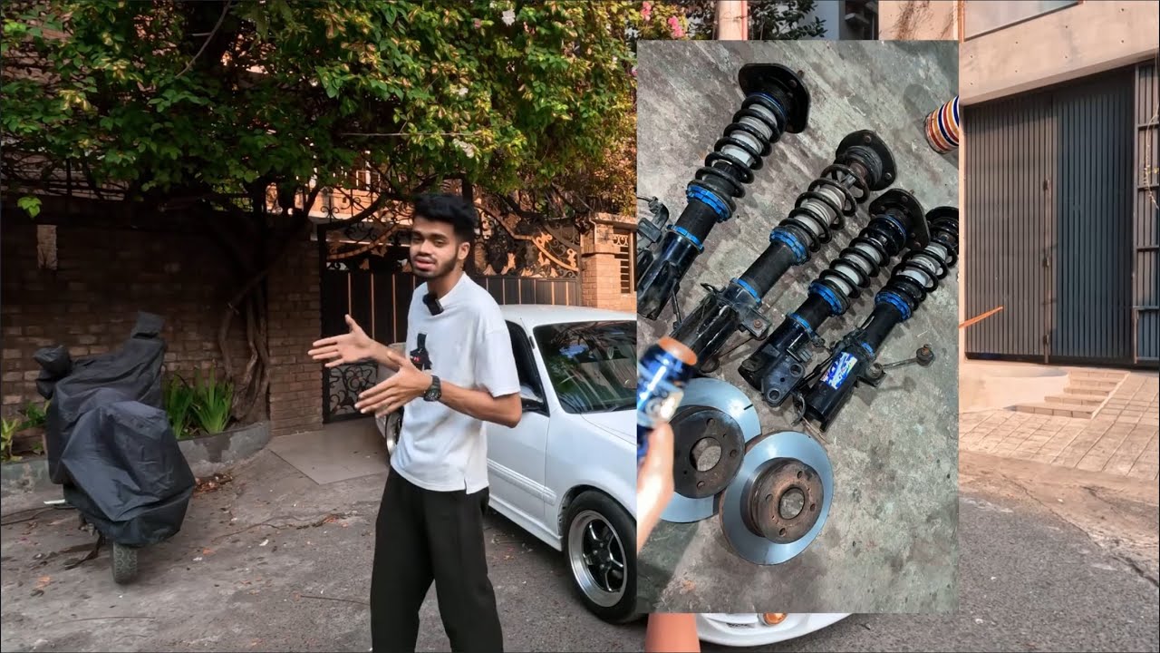 TOYOTA COROLLA AE111 COILOVER HANDOVERED TO TAHMID SAMIN - YouTube