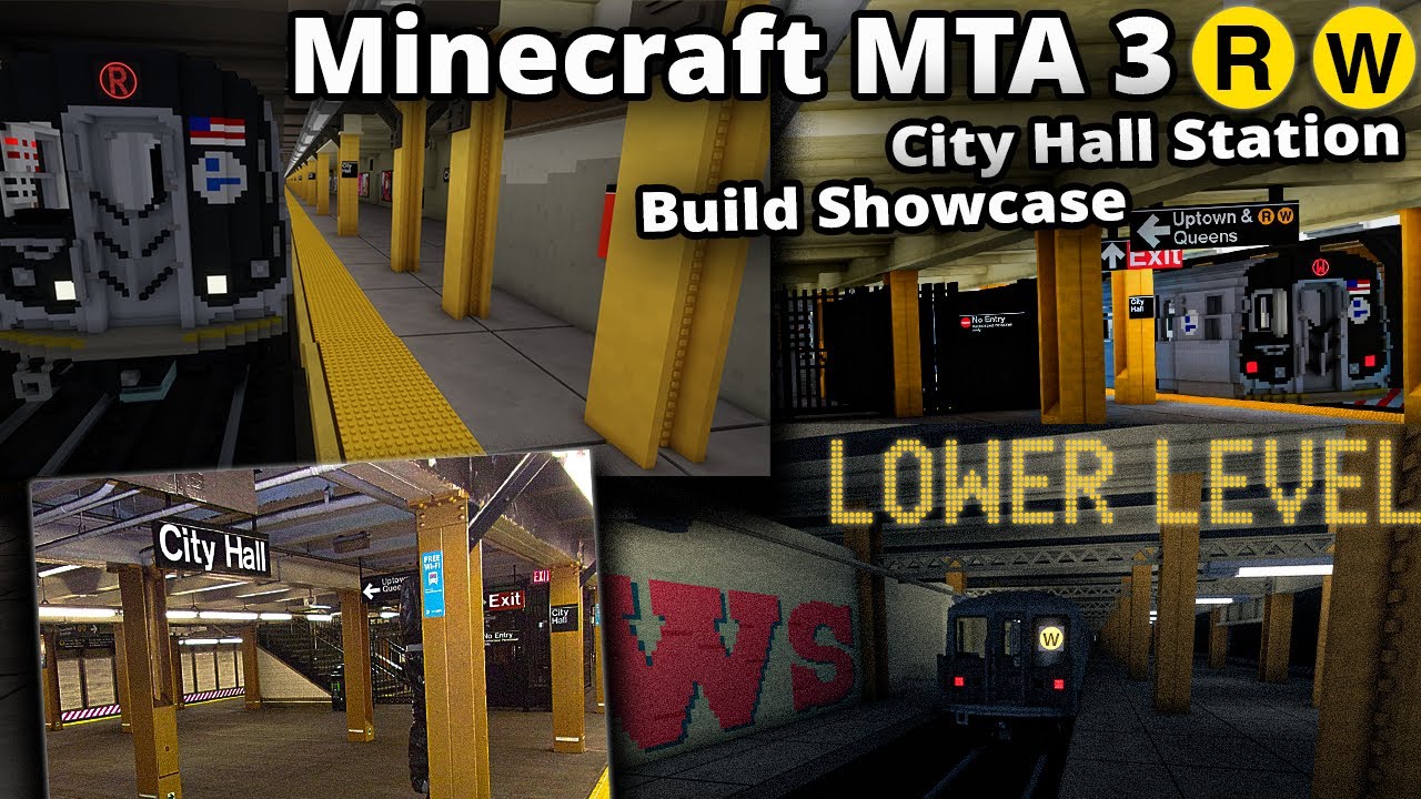 Minecraft MTA: City Hall R/W Lines - YouTube