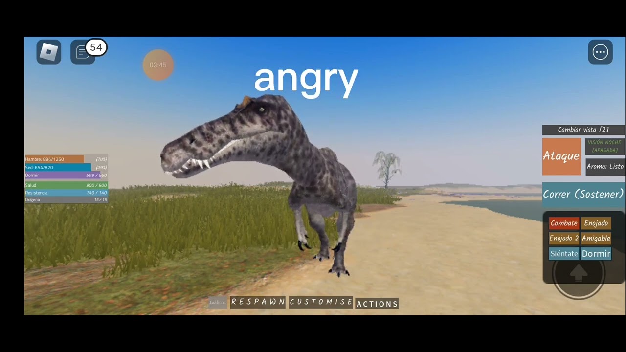 new update OF dinosaur WORLD Mobile roblox - YouTube