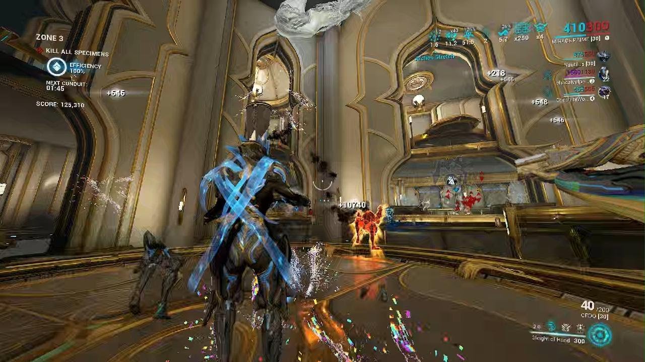 Bouncing Cedo/Falcor Mirage - Warframe - YouTube