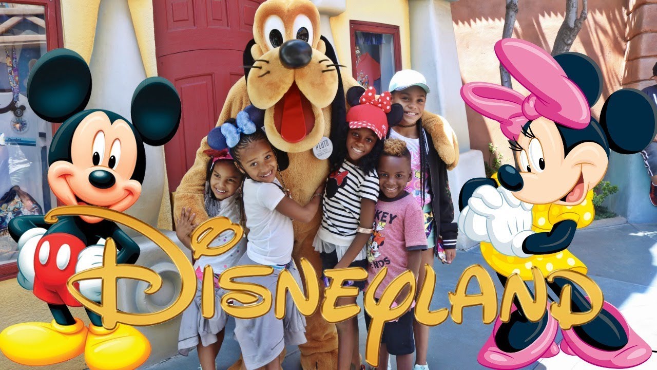 Panton Kids Go To Disneyland For The First Time - YouTube