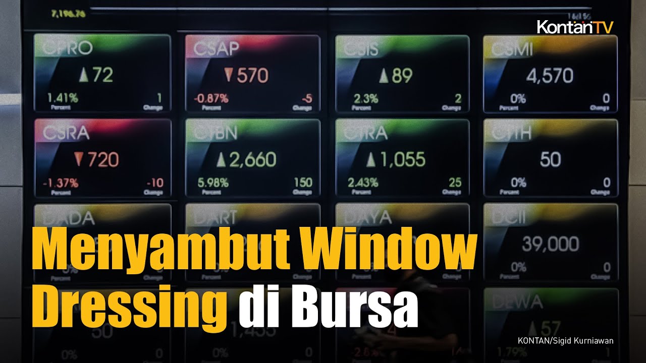 Saham Big Caps Menguat Menjelang Window Dressing - YouTube