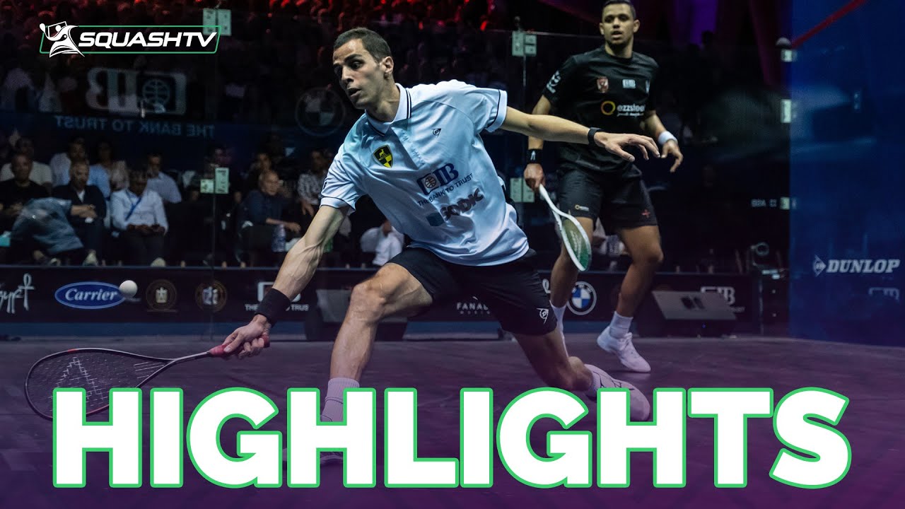 "What's He Got To Do!" | Farag v Asal | El Gouna International Squash Open 2024 | FINAL ...
