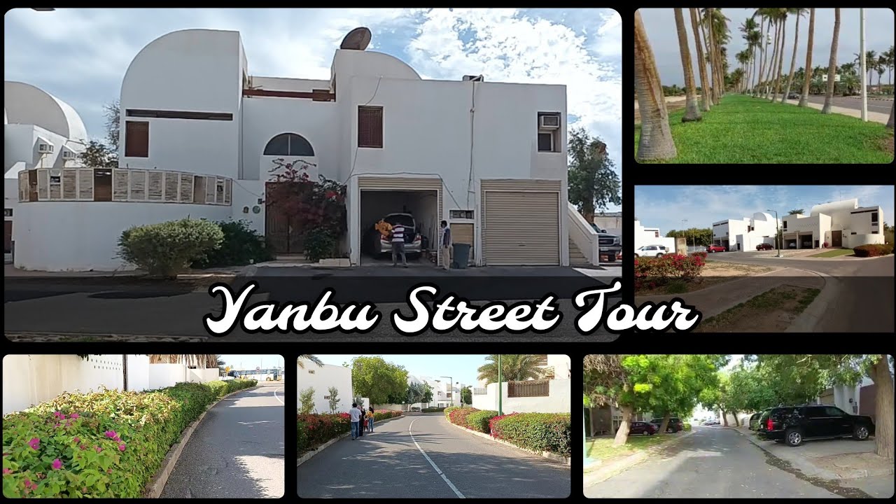 YANBU STREET TOUR | MORNING WALK | YANBU ROYAL COMMISSION - YouTube