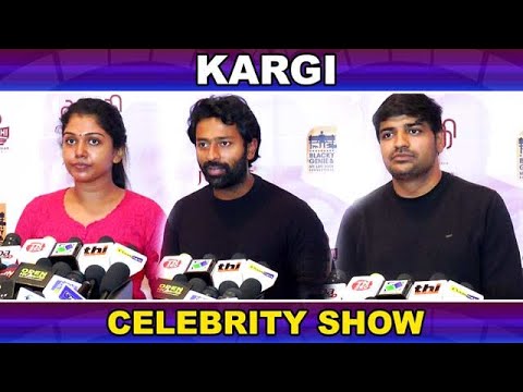 Kargi Movie | Celebrity Show | Saipallavi | dinamalar - YouTube