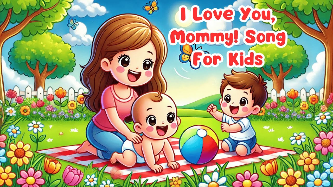 I Love You Mommy Song for Kids | Heartwarming Nursery Rhymes to Make ...