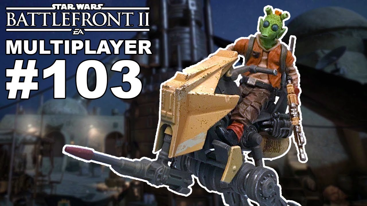 STAR WARS BATTLEFRONT 2 MULTIPLAYER #103 Wir laufen mit dem AT-RT durch ...
