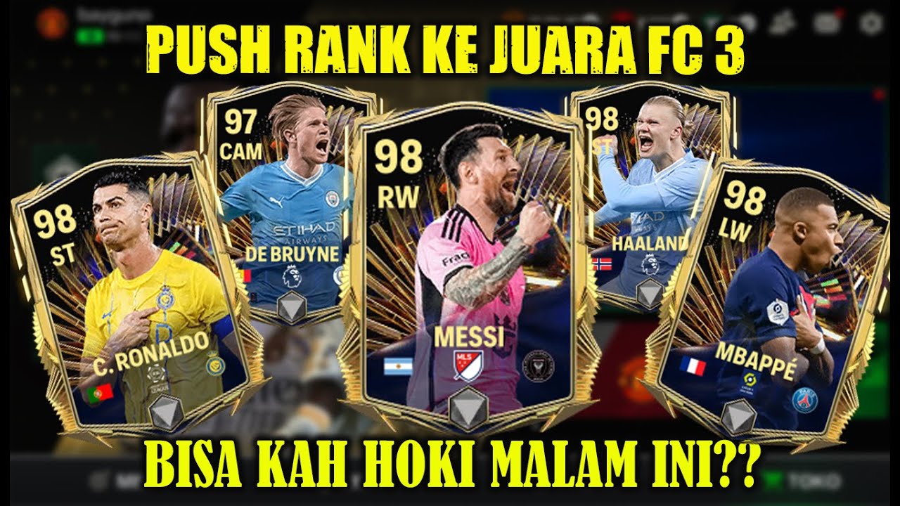 KATANYA BAKAL ADA GULLIT DI EVENT EURO NANTI?? GASS PUSH RANK | FC ...
