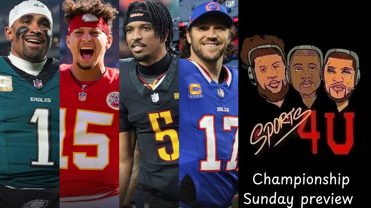 Sports4U Ep. 357 Sports4U Championship Sunday preview - YouTube