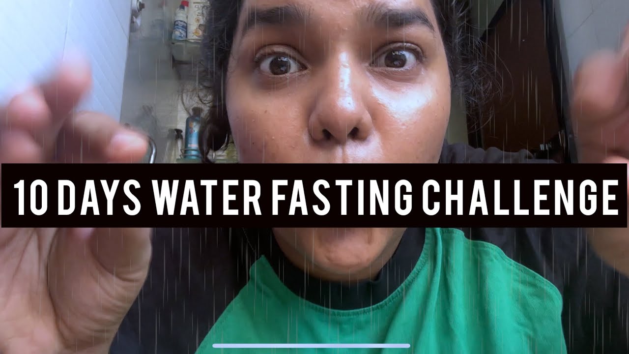 {Hindi} let's start 10 days water fasting challenge🥺💧. Cleans the brain ...