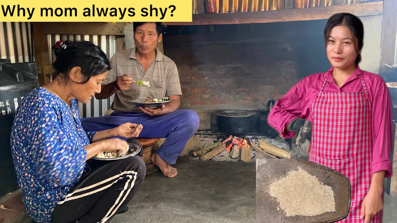 Making New Sticky Rice / Tea Fellowship With My Mom And Dad ...