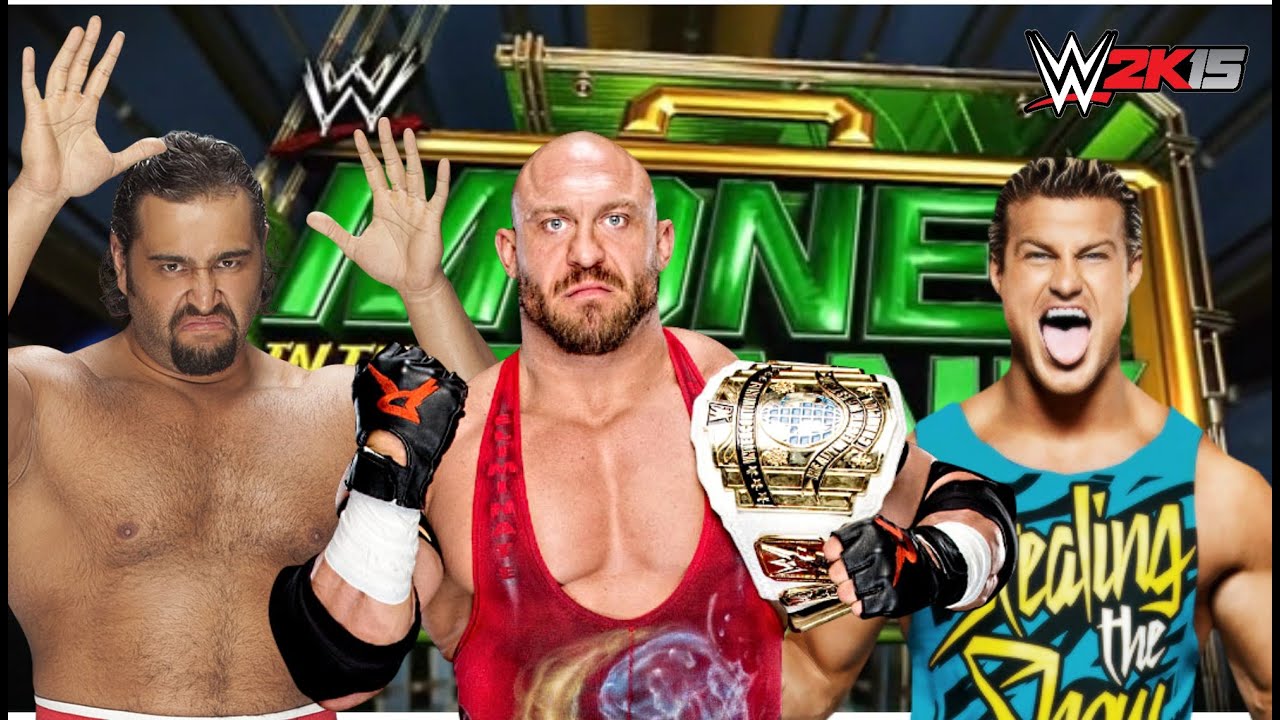 WWE Money In The Bank 2015: Ryback vs Rusev vs Dolph Ziggler - YouTube
