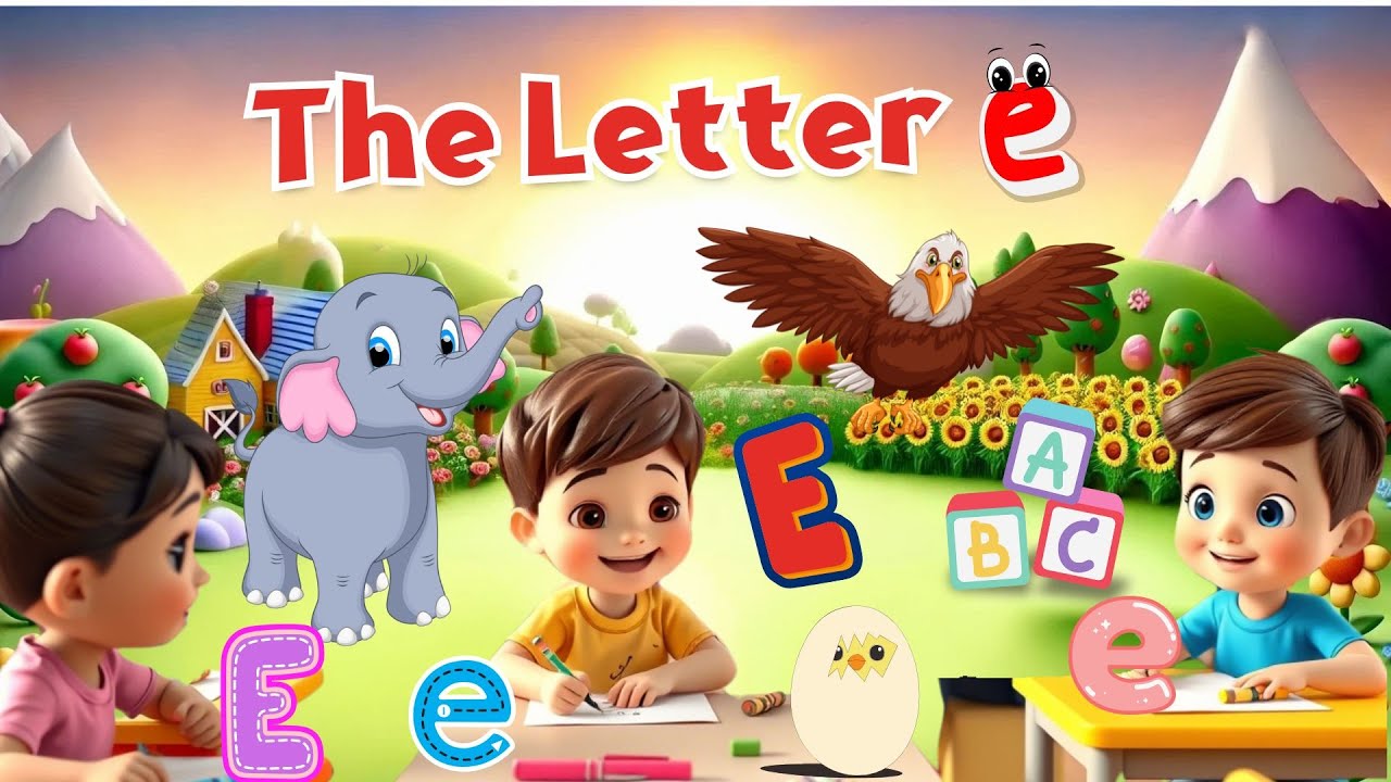 The Letter "e" Song - Learn the Letter E with Our Fun Song! 🎶 - YouTube