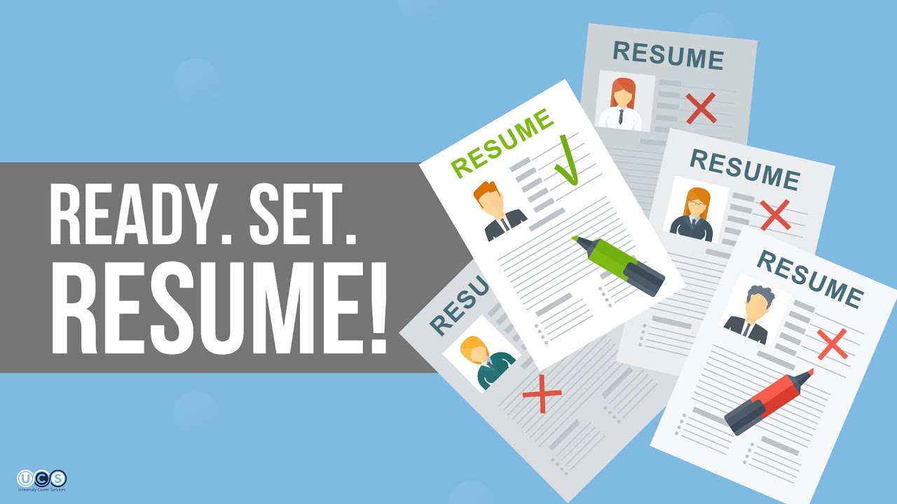 Ready. Set. Resume! - YouTube
