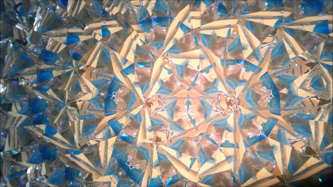 Sue Rioux's "Blue Lagoon" kaleidoscope - YouTube