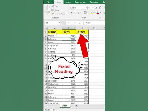 How to Lock Top Rows in Excel Freeze Panes vs. Convert to Table Method ...