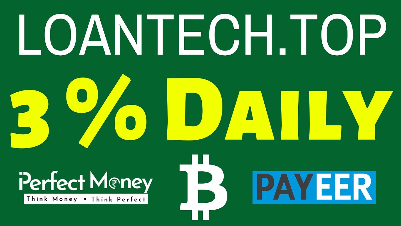 LOANTECH.TOP || 3% Daily Forever || Principal Return in 22 Days - YouTube