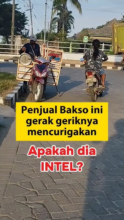 Intel menyamar jadi penjual bakso #viral #shortsviral #trending #bakso #prajurithandal - YouTube