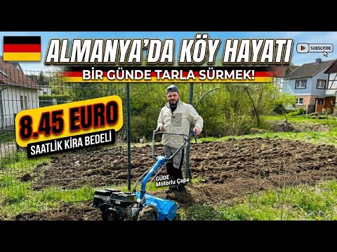Almanya’da Köy Hayatı: Kendi Sebzemizi Yetiştirmeye Başladık! 🇩🇪 #viral #vlog #europe #köy #4k #fyp 