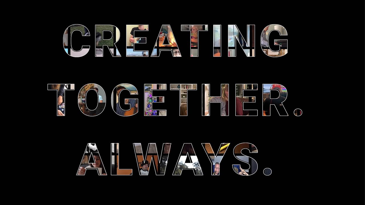 Creating Together. Always. - YouTube