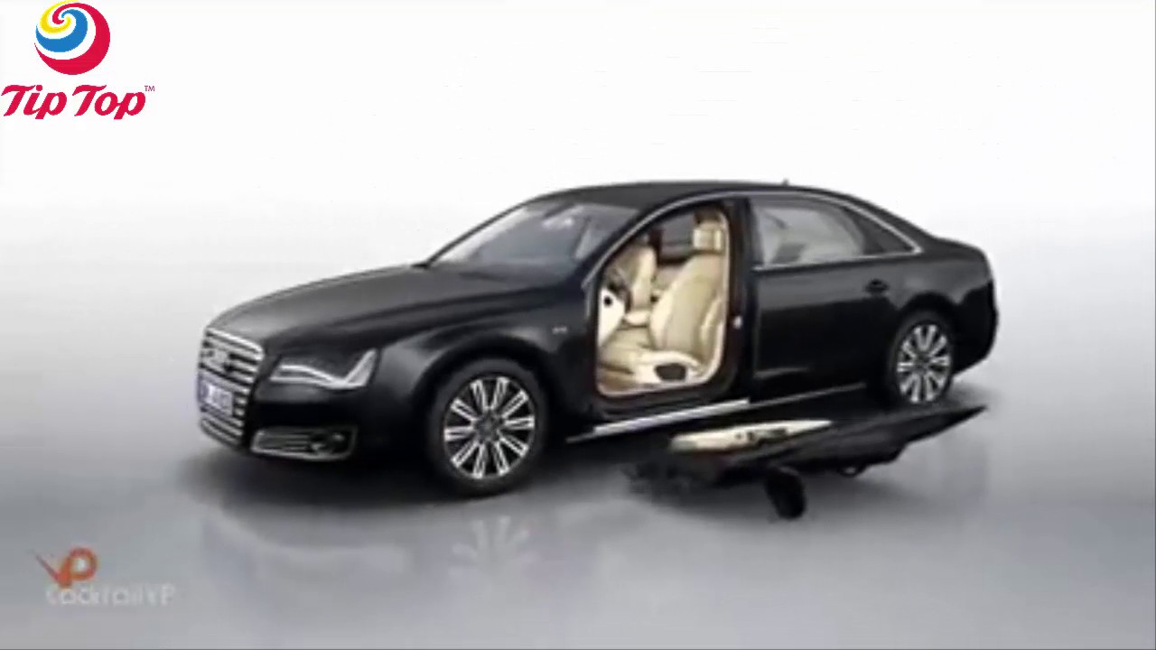 Audi A8 L Security Active Safety demo First Look - YouTube