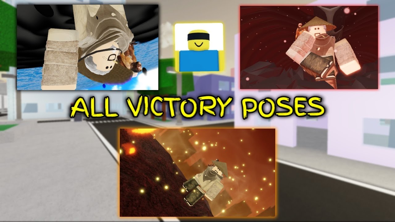 ALL NEW VICTORY POSES in Jujutsu Shenanigans - YouTube