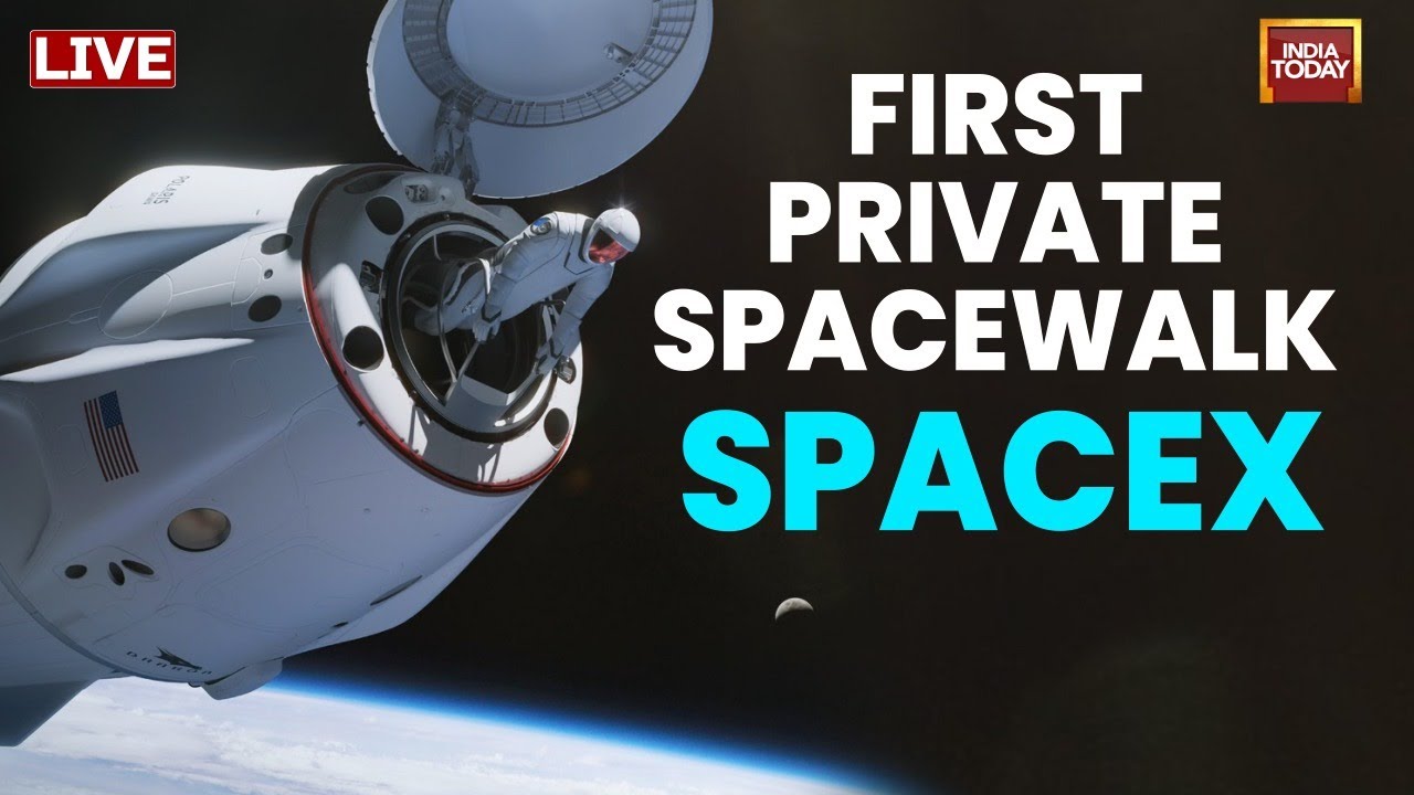 SapceX LIVE: Two Polaris Dawn Astronauts Conduct World's First Private ...