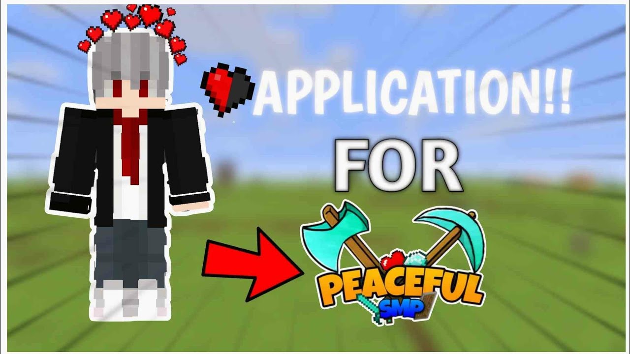 Application for Peaceful smp S1 !! @SneakyGamerzofficial ...