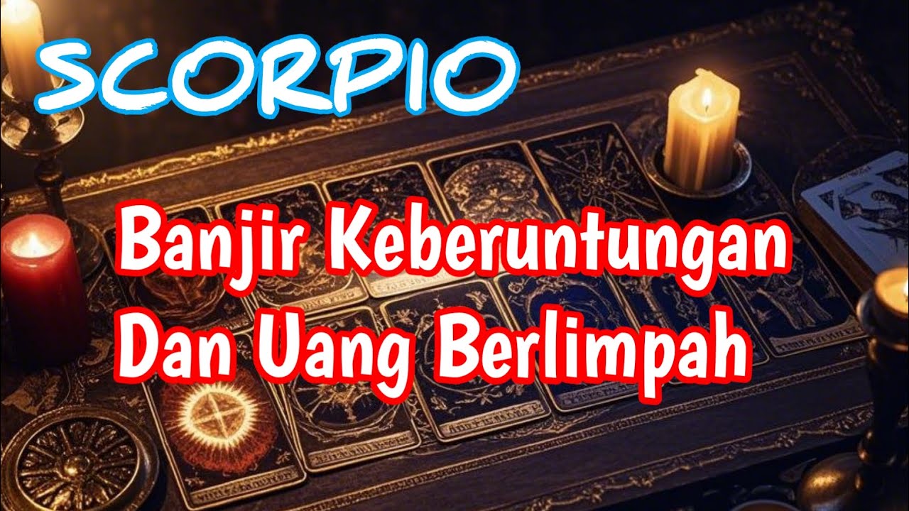 Ramalan Zodiak Scorpio Hari Ini‼️Banjir Keberuntungan Dan Uang ...