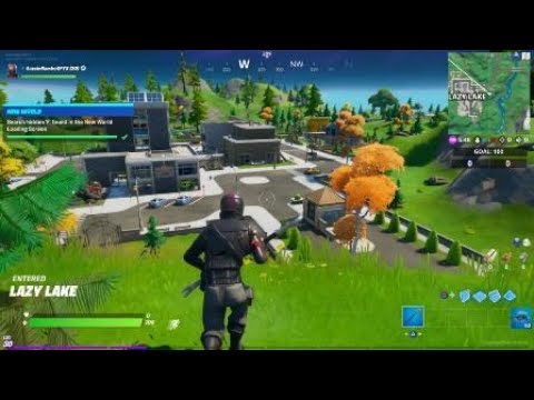 Fortnite Chapter 2 Season 1 The Location to Find The Letter F - YouTube
