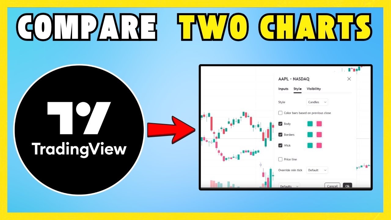 How To Compare Two Charts At Once In TradingView - NEW UPDATE! - YouTube
