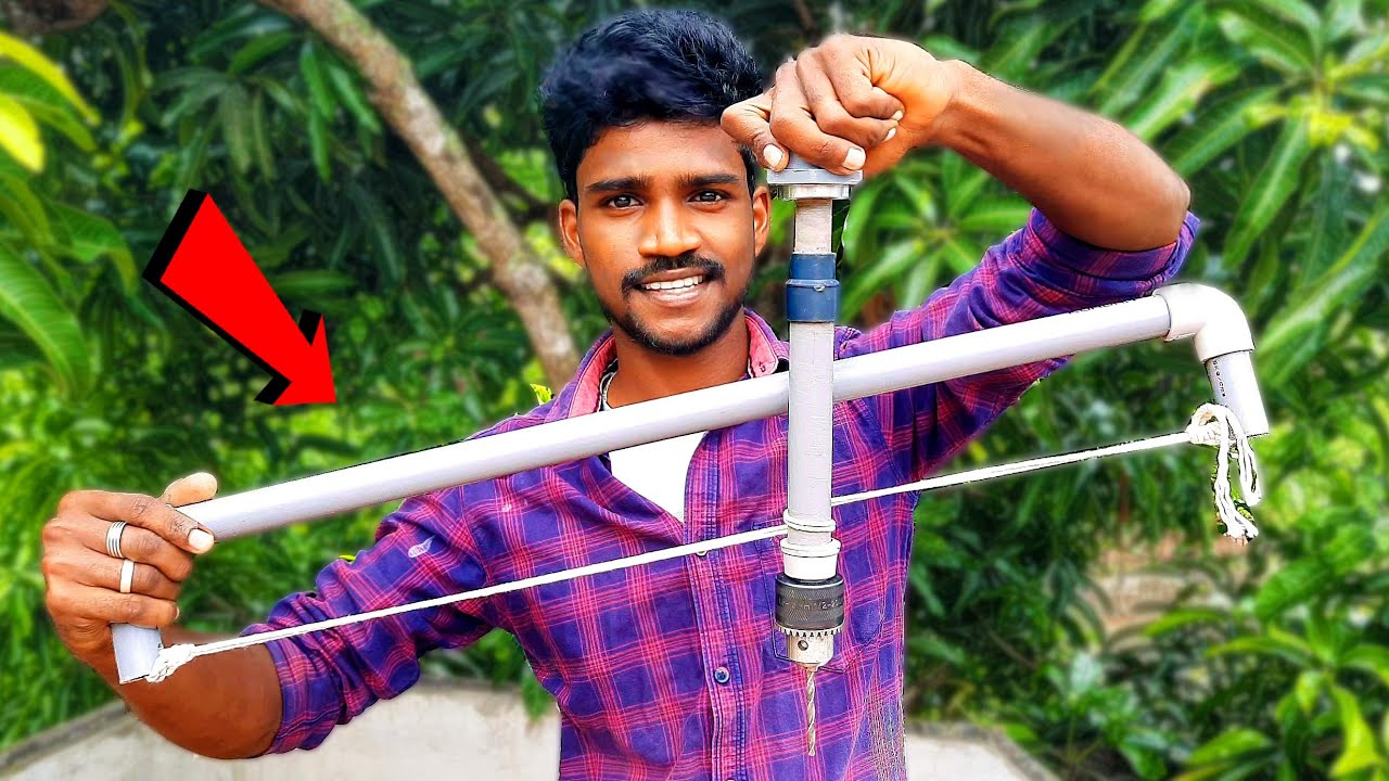 Hand operate Drilling Machine | இத நீங்க பார்த்திருக்கவே மாட்டிங்க ...