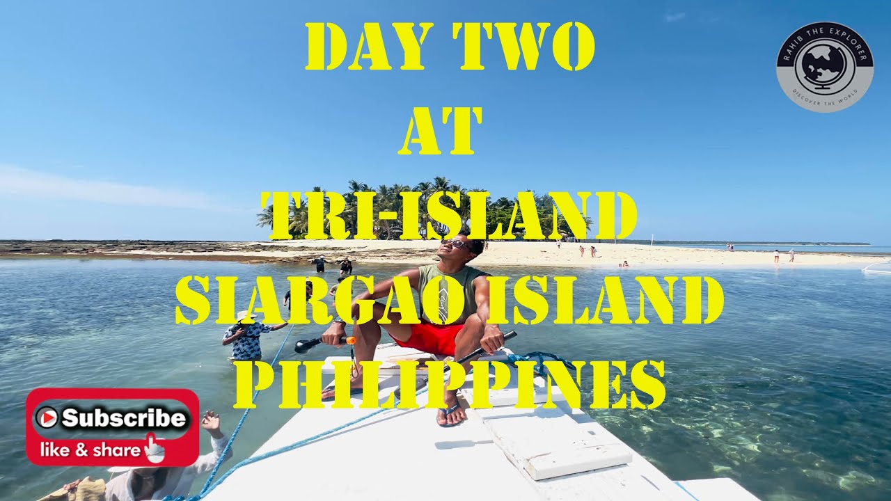 DAY TWO: Experience the Magic of Tri-Island in Siargao Island: Travel ...