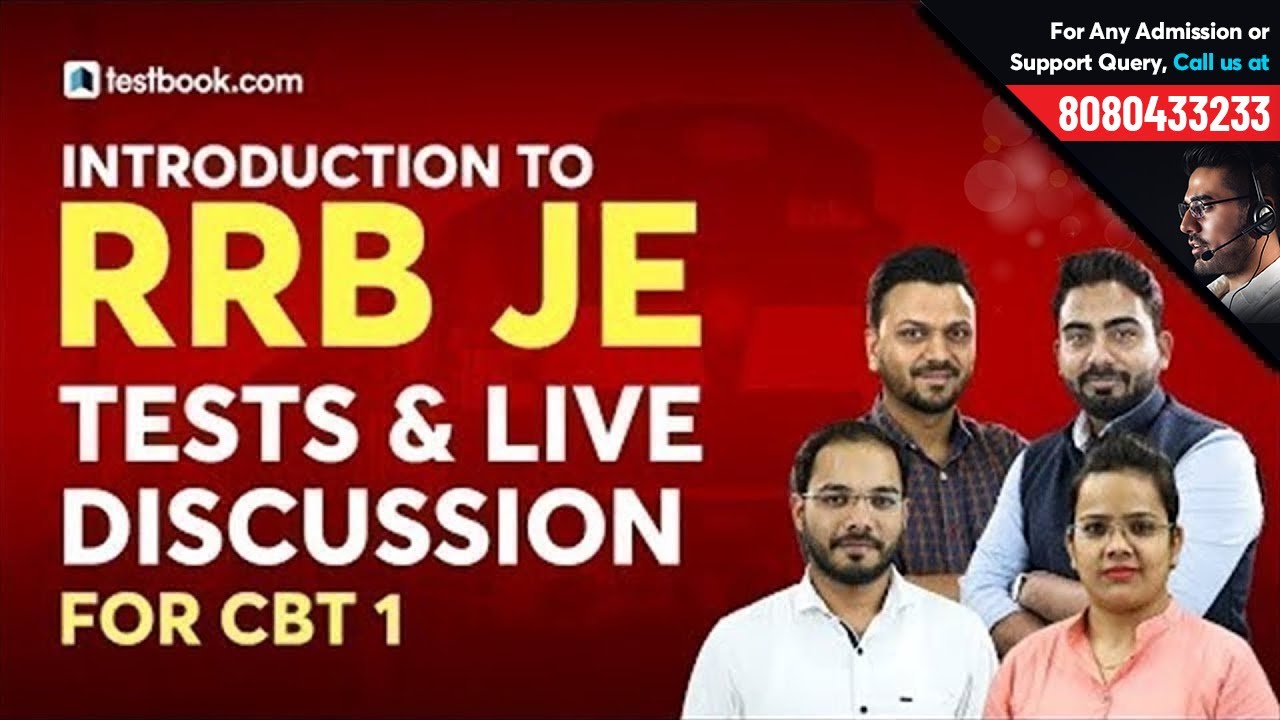Introduction to RRB JE CBT 1 Tests & Discussions | RRB JE Classes | RRB ...