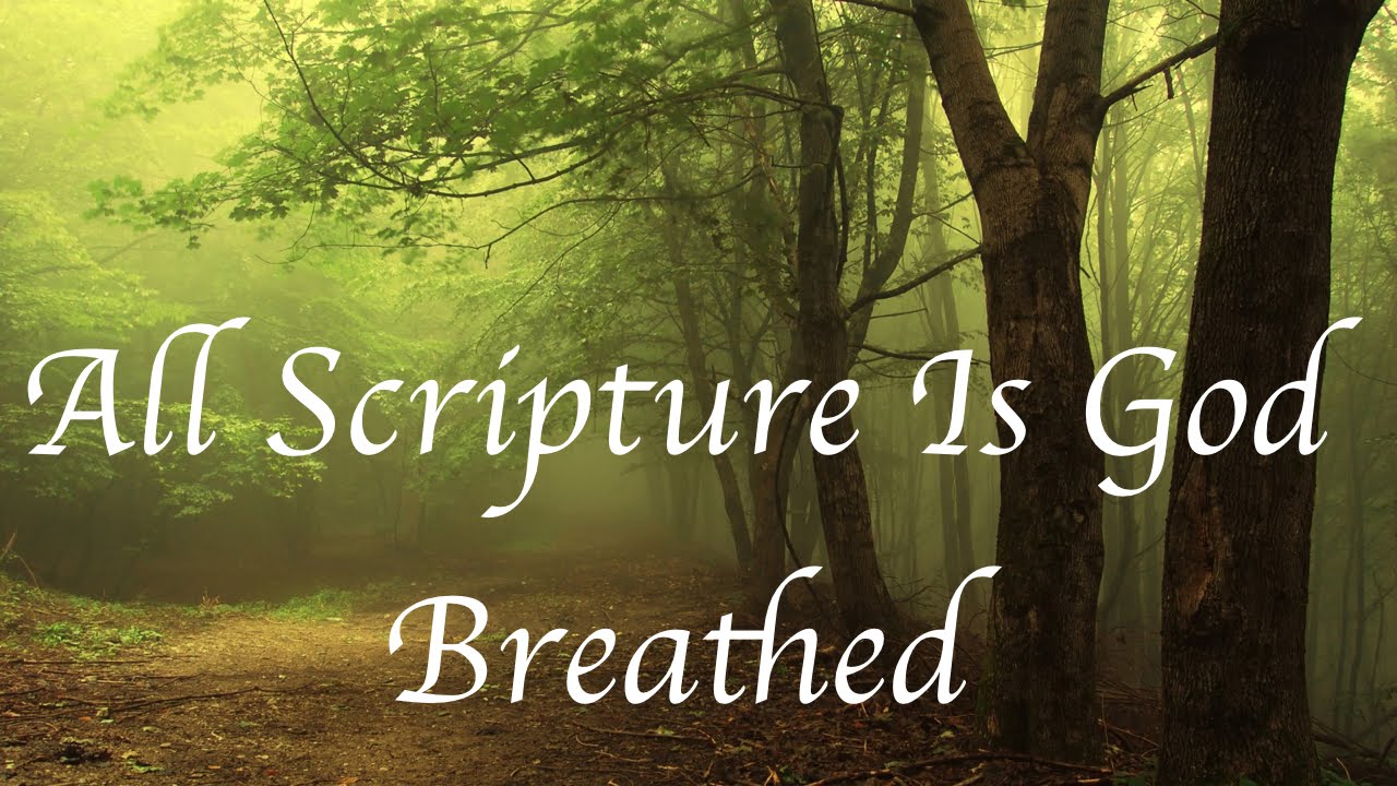 The Psalms Study 1 'All Scripture Is God Breathed' - YouTube