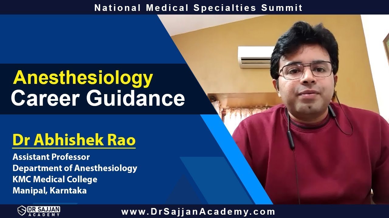 Dr Abhishek Rao | Associate Professor | Department of Anesthesiology ...