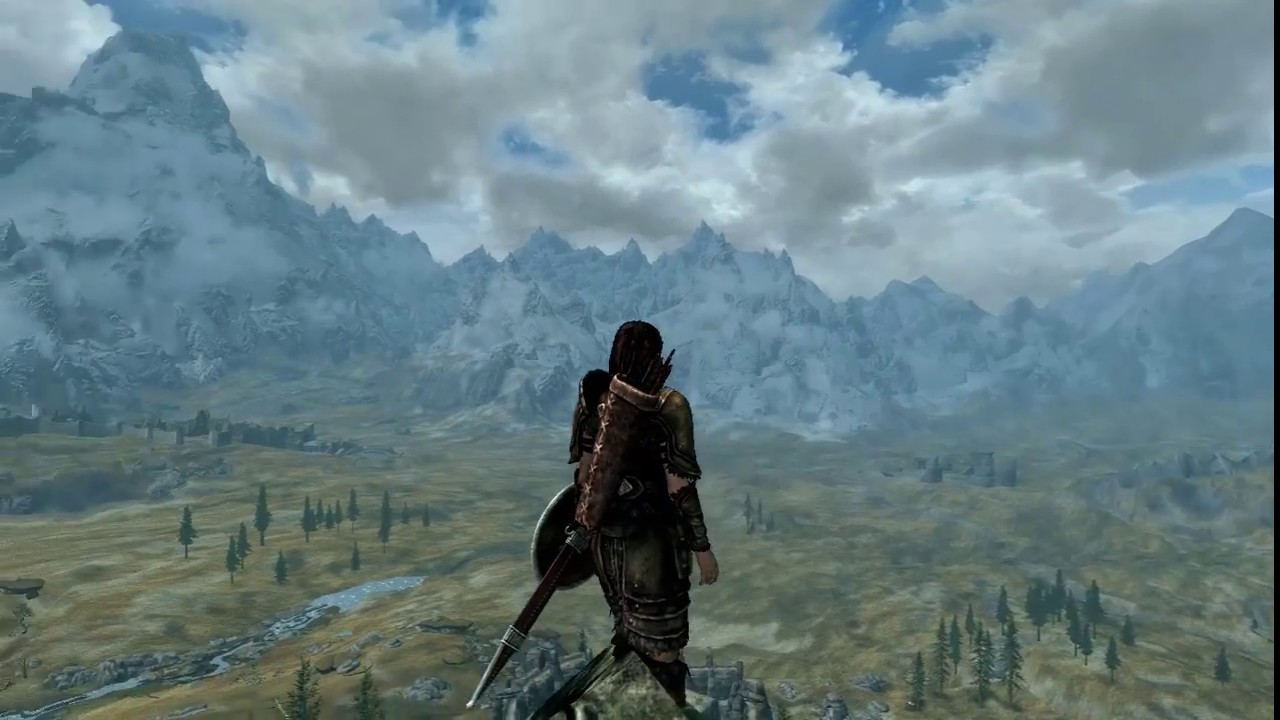Skyrim relaxation series introduction - YouTube