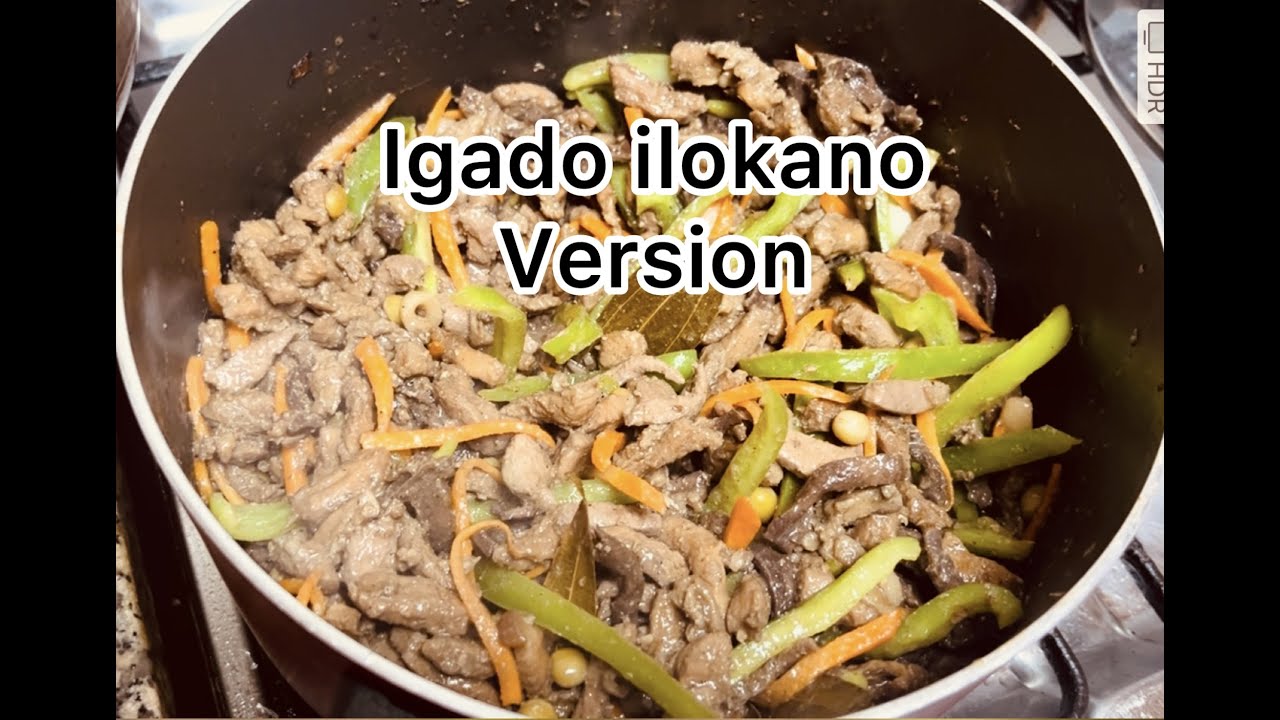 Igado ala ilocandia / original igado ng ilokano - YouTube
