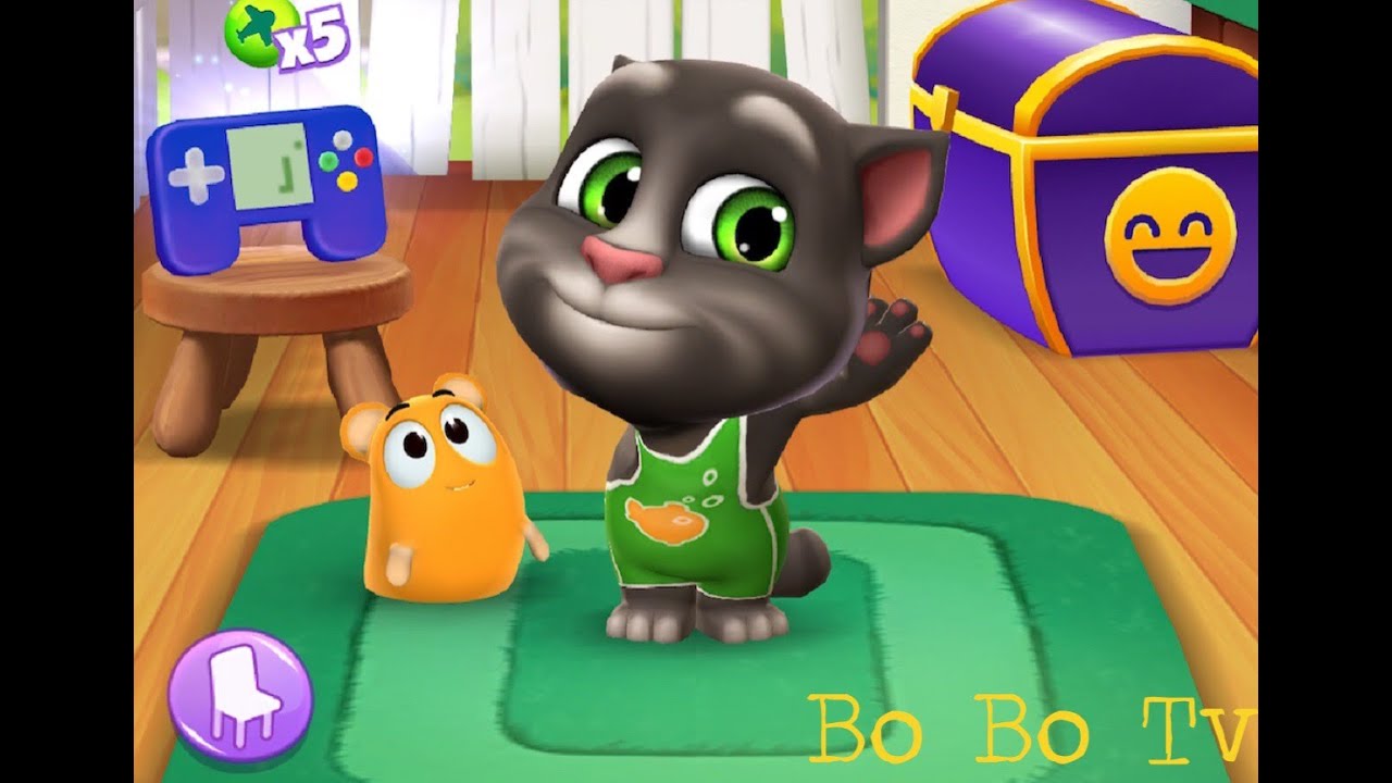 Chú mèo Tom hát con cò bé bé - My Talking Tom - YouTube