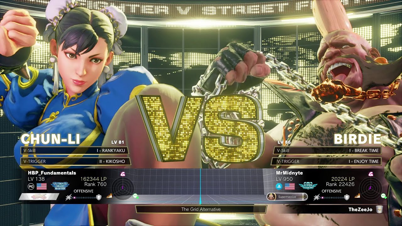 Street Fighter V CE 🔥 CHUN-LI VS BIRDIE - YouTube