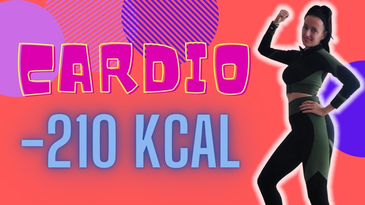 Ciche cardio dla początkujących! Spal ok 210 kcal! Bez skakania i bez ...