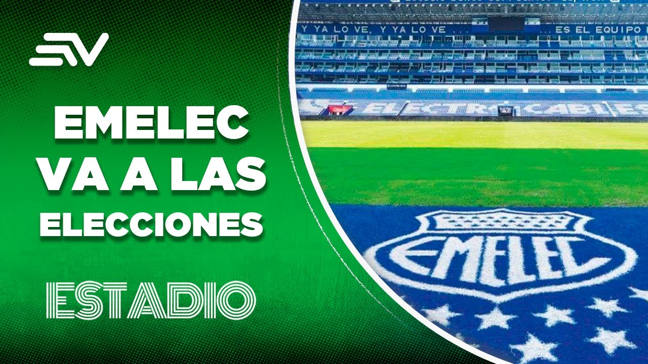 ¡Es oficial! Emelec llama a elecciones en febrero | Estadio | Ecuavisa ...