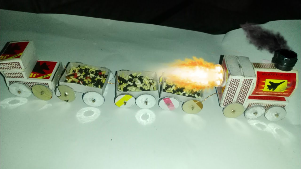 Matchbox train ,How to Make Matchbox Train at Home - Awesome DIY Toys ...